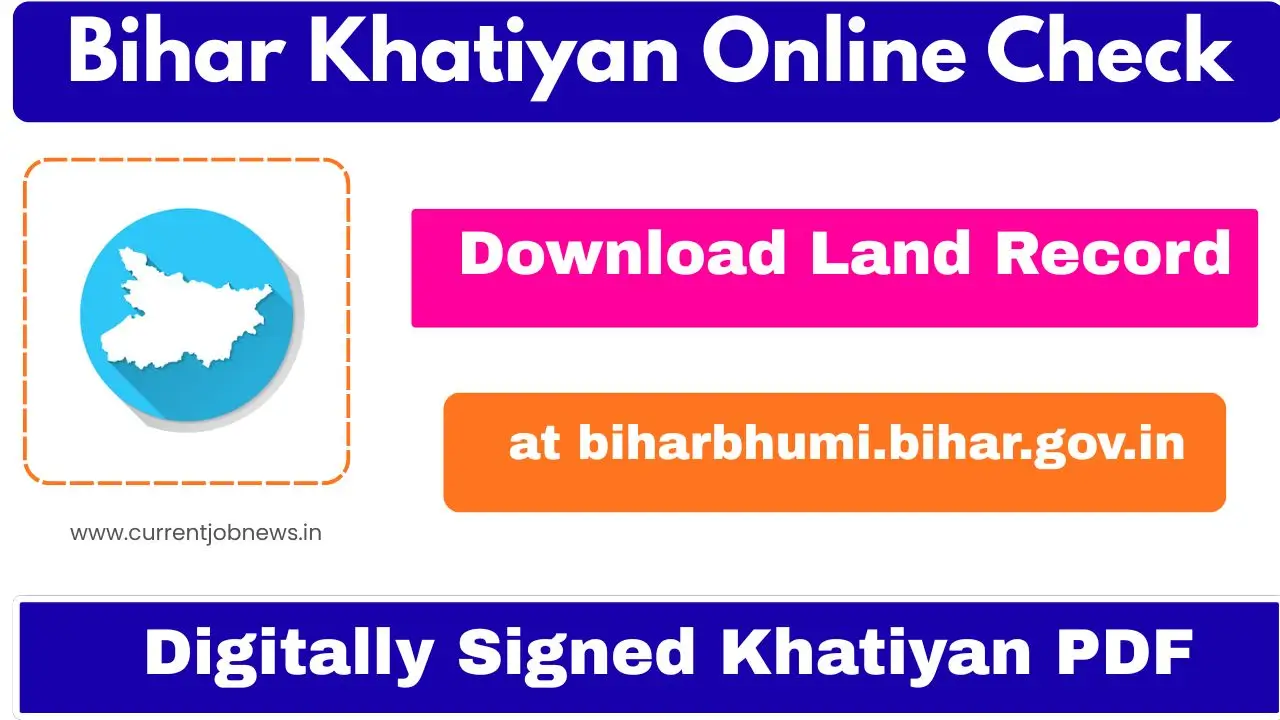 Bihar Khatiyan Online Check Download Land Record at biharbhumi.bihar.gov.in